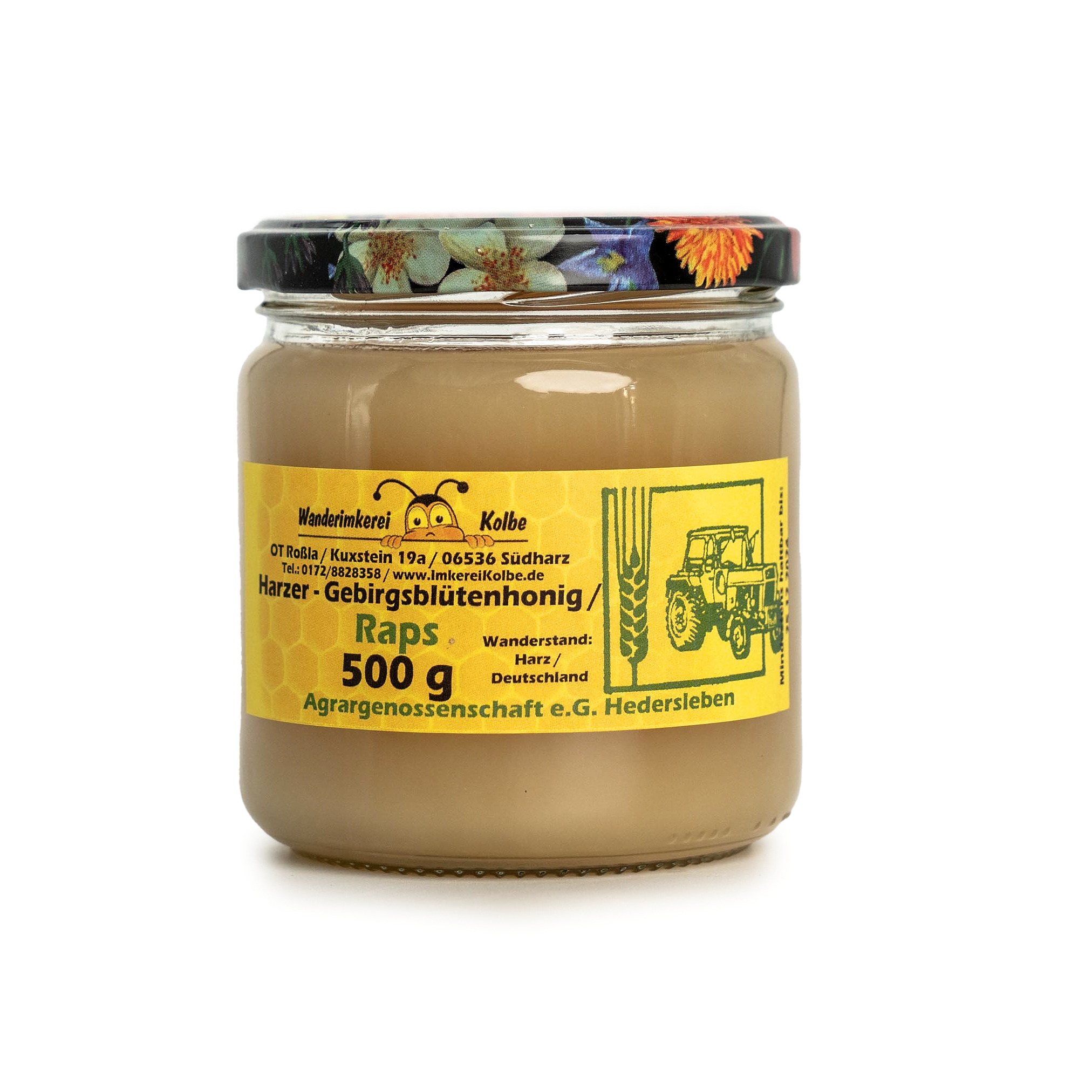Rapshonig 250 g - Wanderimkerei Kolbe online kaufen | Hofladen Harz